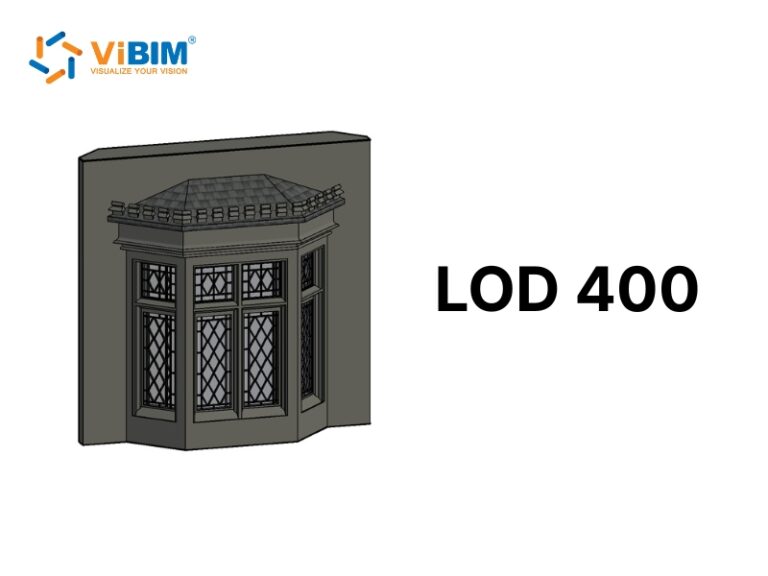 BIM Level of Development Guide: LOD 100, 200, 300, 350, 400, 500 - ViBIM