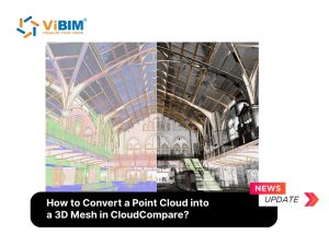 How to Convert a Point Cloud into a 3D Mesh in CloudCompare? - ViBIM